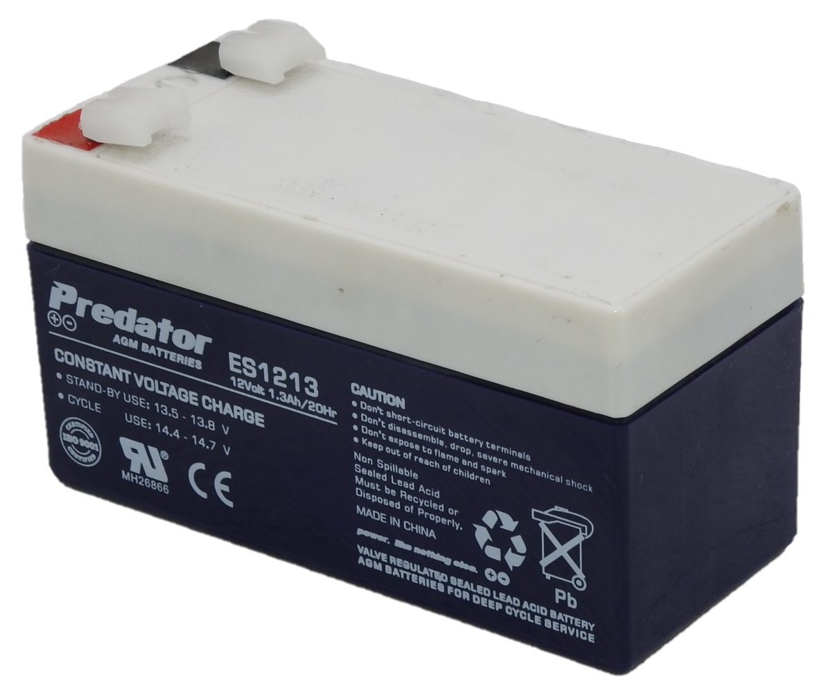 ES1213 ES1213 - 12VOLT 1.3AH PREDATOR SEALED LEAD ACID BATTERY - A1 ...