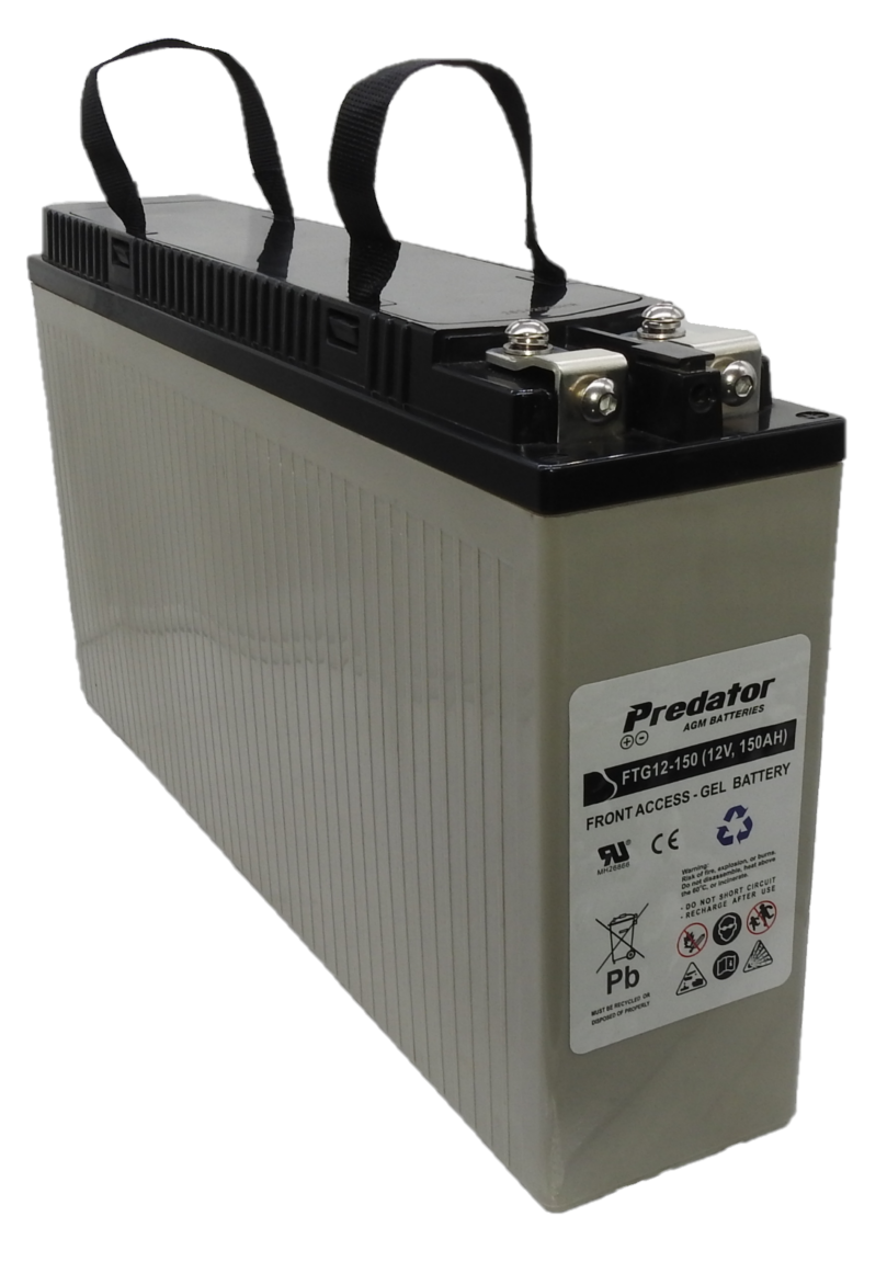 FTG12-150 FTG12-150 - 12VOLT 150AH DEEP CYCLE PREDATOR GEL BATTERY ...