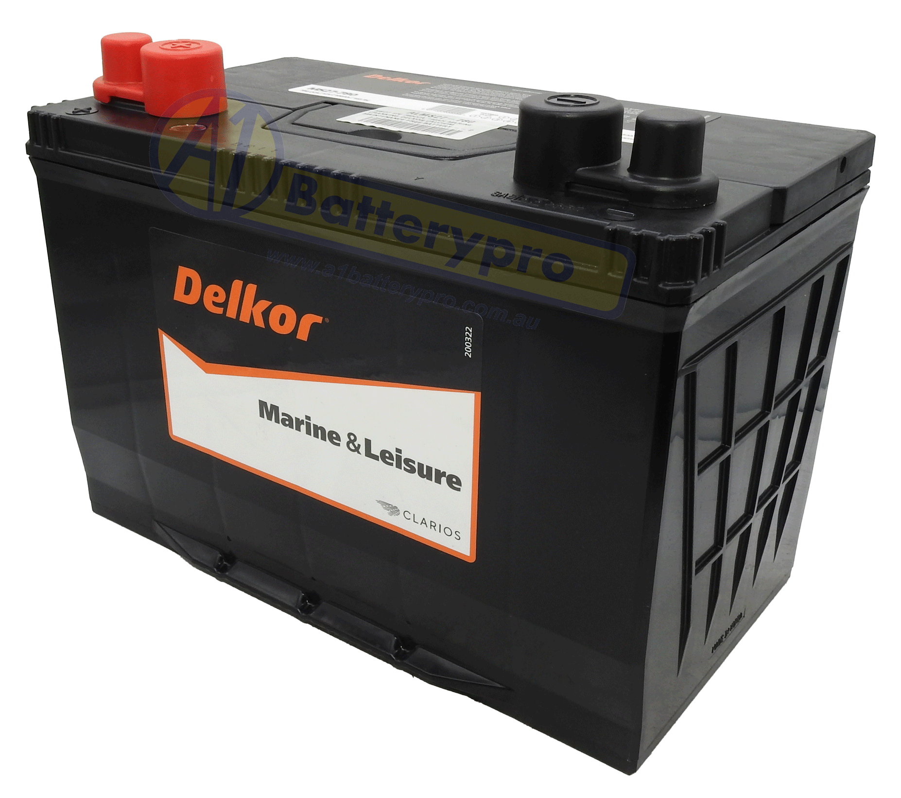 ALMS27-780 MS27-780 - 12VOLT 780CCA 100AH DELKOR HEAVY DUTY MARINE ...