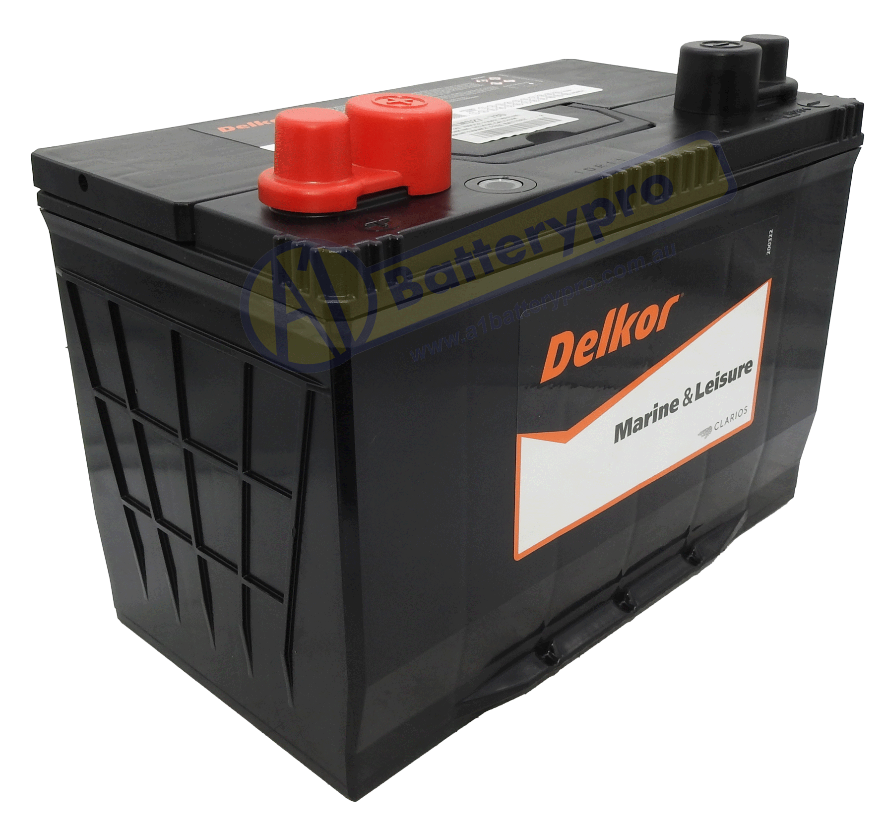 ALMS27-780 MS27-780 - 12VOLT 780CCA 100AH DELKOR HEAVY DUTY MARINE CRANKING CALCIUM MAINTENANCE ...