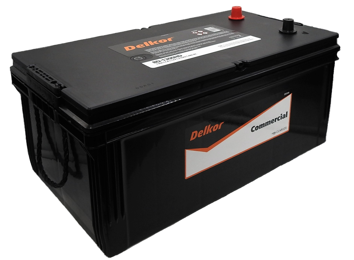 AL8D-1300HD 8D-1300HD - 12VOLT 1300CCA 210AH DELKOR EXTRA HEAVY DUTY COMMERCIAL MAINTENANCE FREE ...