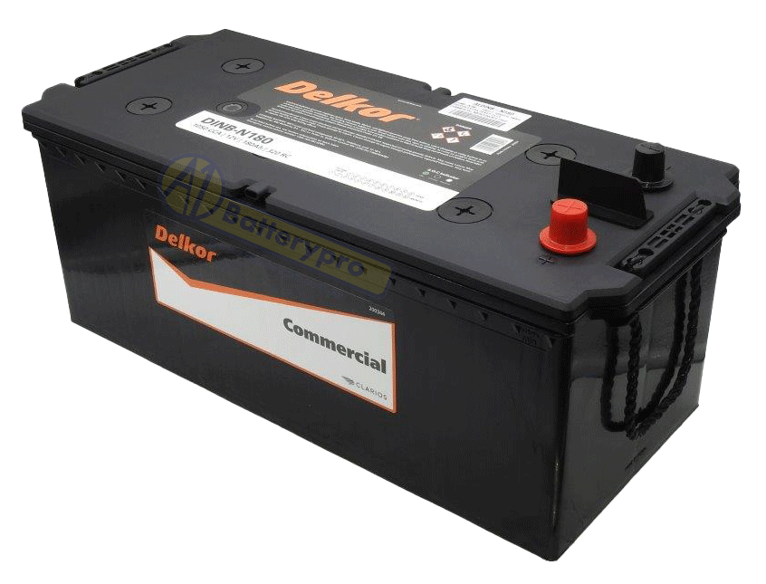 ALDINB-N180 DINB-N180 - 12VOLT 1050CCA 180AH DELKOR EXTRA HEAVY DUTY ...