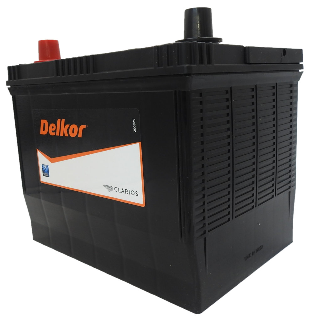 AL22EFR-520 22EFR-520 - 12VOLT 520CCA 60AH DELKOR HEAVY DUTY CALCIUM MAINTENANCE FREE BATTERY ...