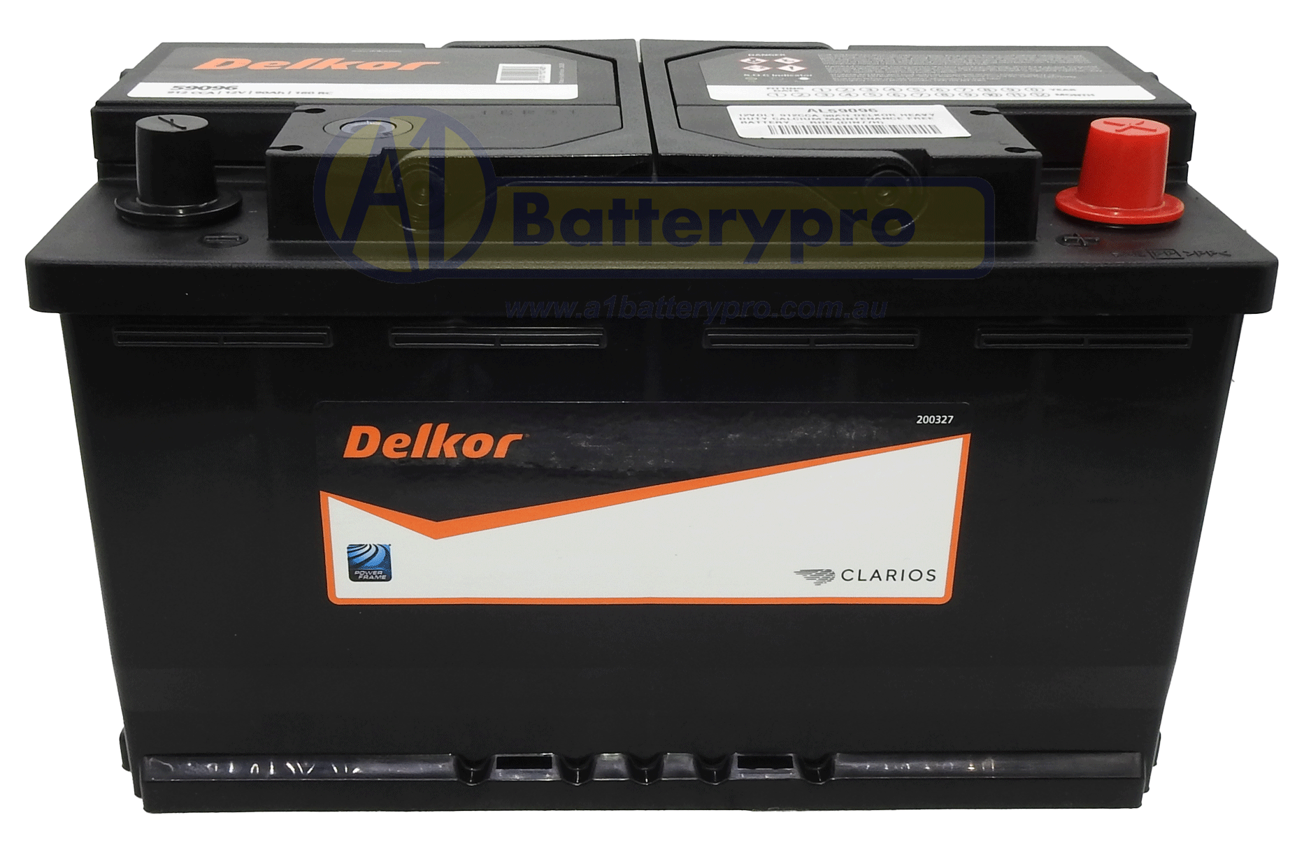 AL59096 59096 - 12VOLT 912CCA 90AH DELKOR HEAVY DUTY CALCIUM ...