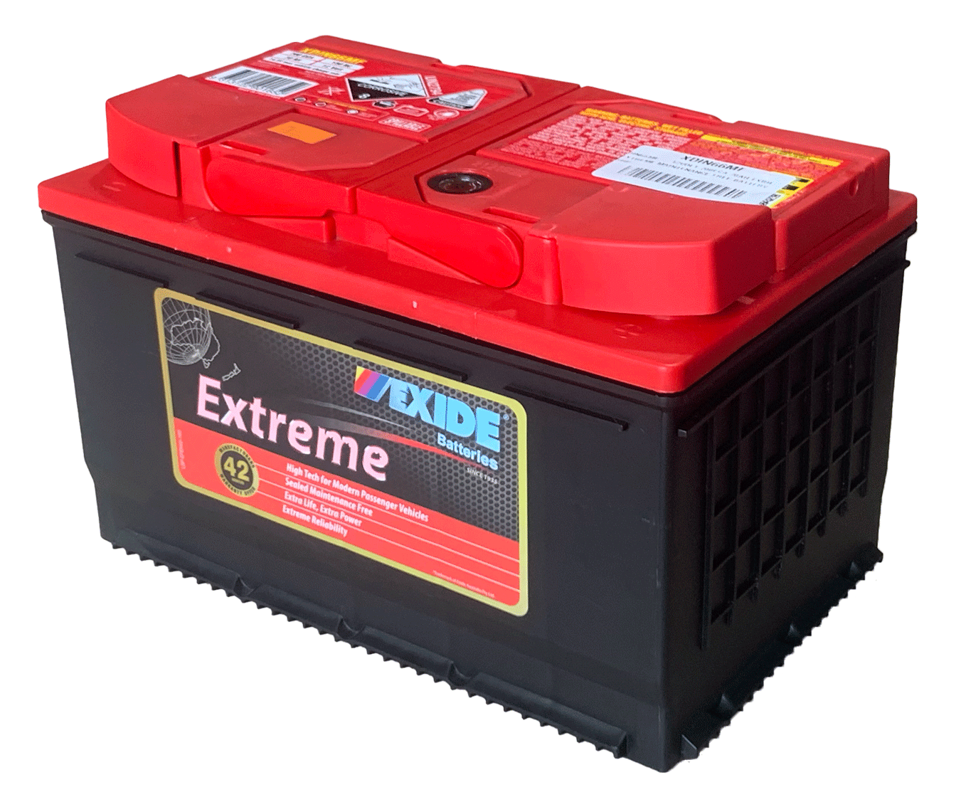 XDIN66MF DIN66MF - 12VOLT 700CCA 70AH EXIDE EXTREME MAINTENANCE FREE ...