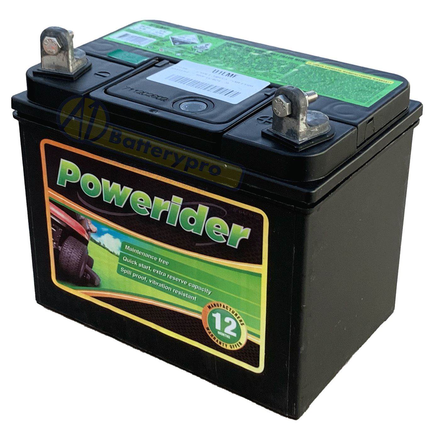 U1LMF U1LMF - 12VOLT 340CCA 35AH EXIDE BATTERY - RHP (12N24-3) - A1 ...
