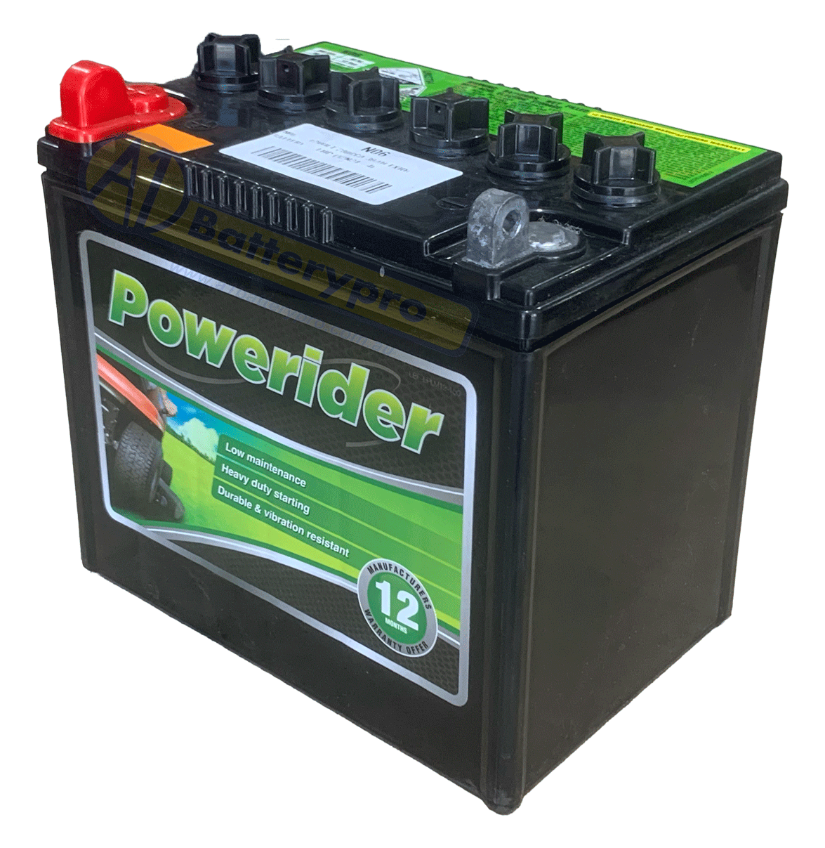 N06 N06 - 12VOLT 280CCA 30AH EXIDE BATTERY - LHP (12N24-4) - A1 ...