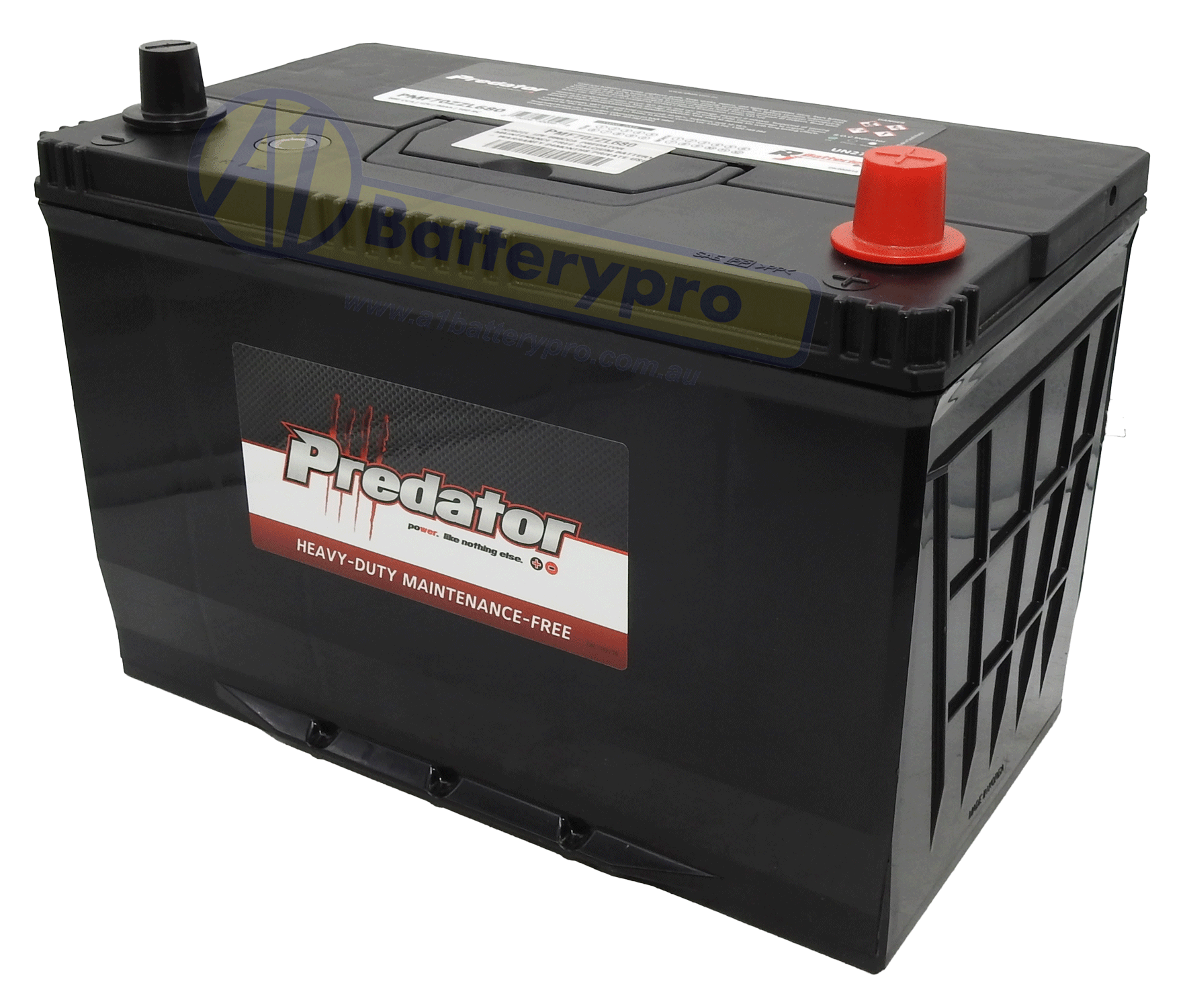 PMF70ZZL680 N70ZZL - 12VOLT 680CCA PREDATOR MAINTENANCE FREE CALCIUM ...