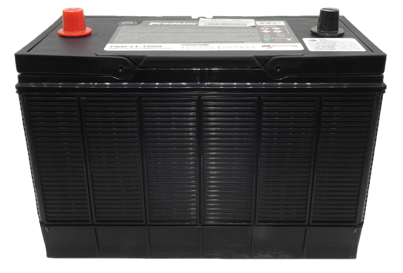 PMF31-1000 MF31-1000 - 12VOLT 1000CCA 100AH PREDATOR MAINTENANCE FREE ...