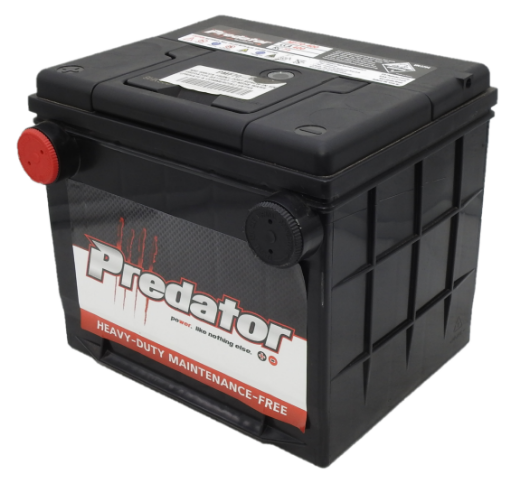 ZZPMF70-400 N50 - 12VOLT 400CCA PREDATOR BATTERY EXTRA HEAVY DUTY ...
