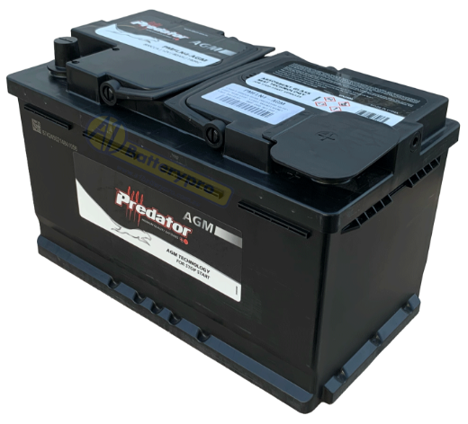 PMFLN4-AGM LN4-AGM 12VOLT 800CCA 80AH PREDATOR HEAVY DUTY AGM STOP START MAINTENANCE FREE ...