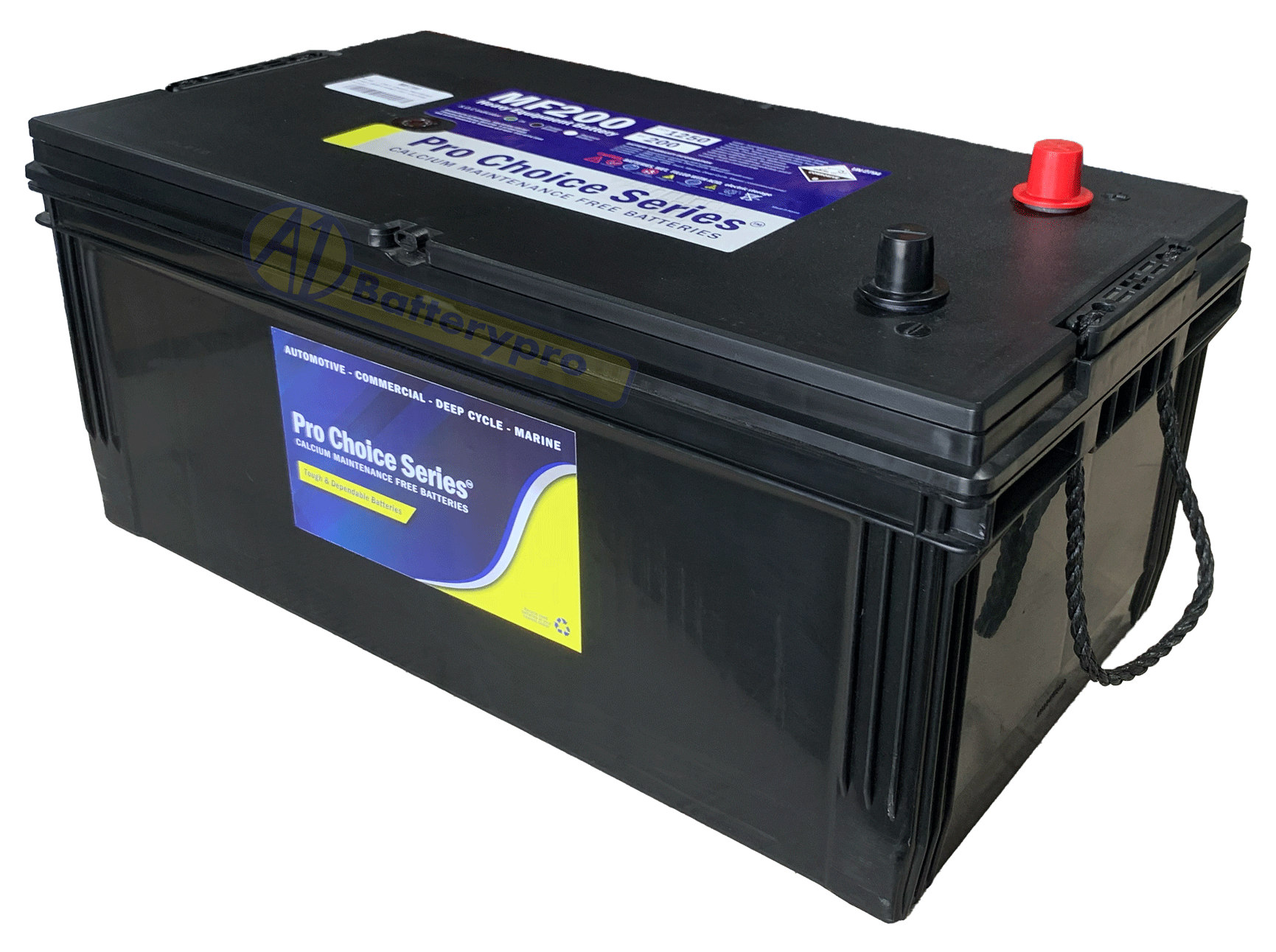 MF200 MF200 - 12VOLT 1250CCA PRO CHOICE SERIES MAINTENANCE FREE CALCIUM ...