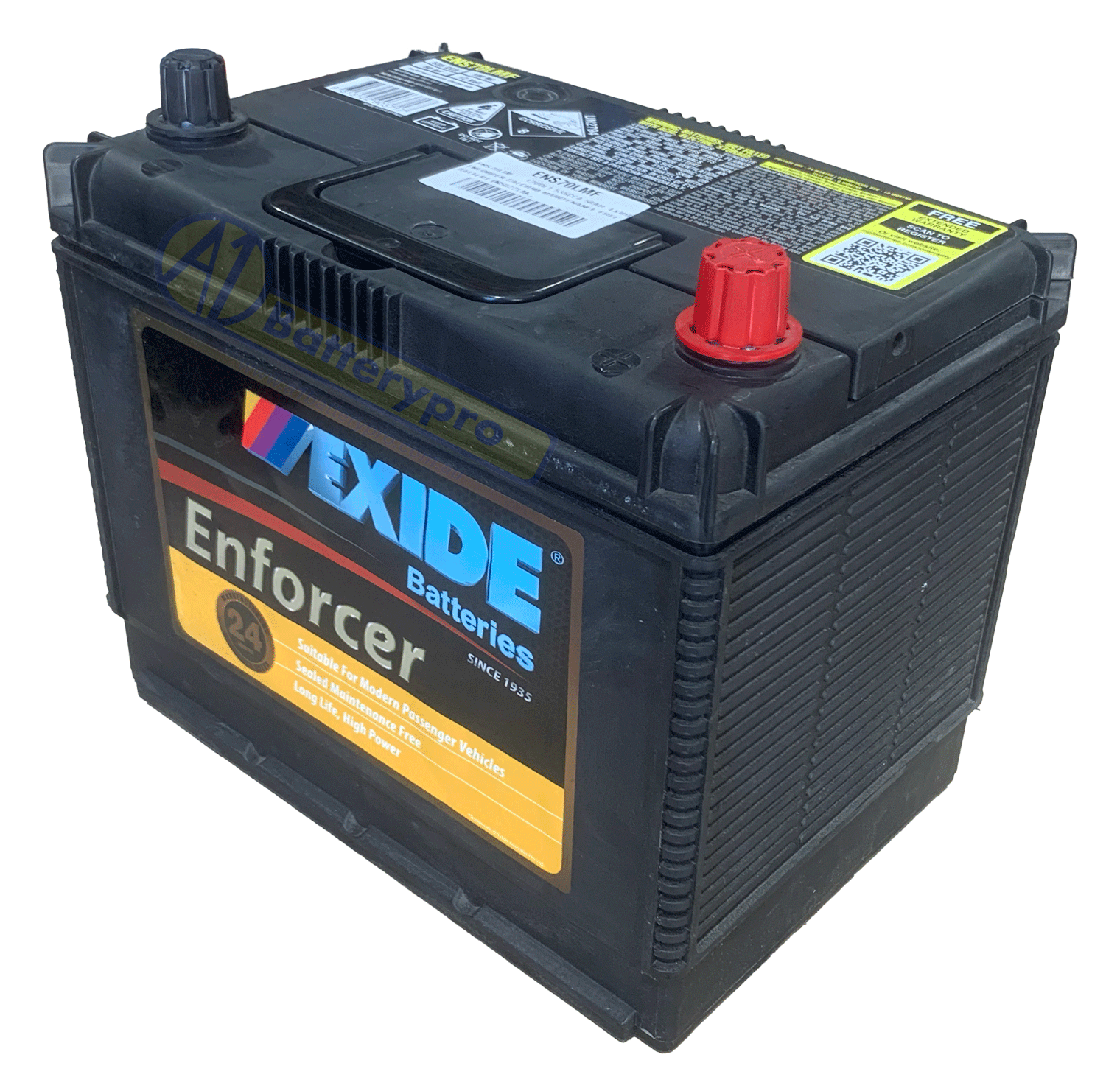 ENS70LMF ENS70LMF - 12VOLT 535CCA 50AH EXIDE ENFORCER CALCIUM ...