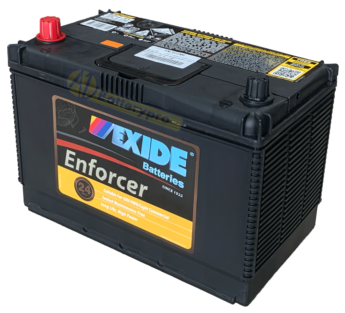 EN70ZZMF EN70ZZMF - 12VOLT 600CCA 60AH EXIDE ENFORCER CALCIUM ...