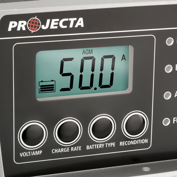 IC5000 12V 50AH FULLY AUTOMATIC 7 STAGE SWITCH MODE INTELLI-CHARGE ...