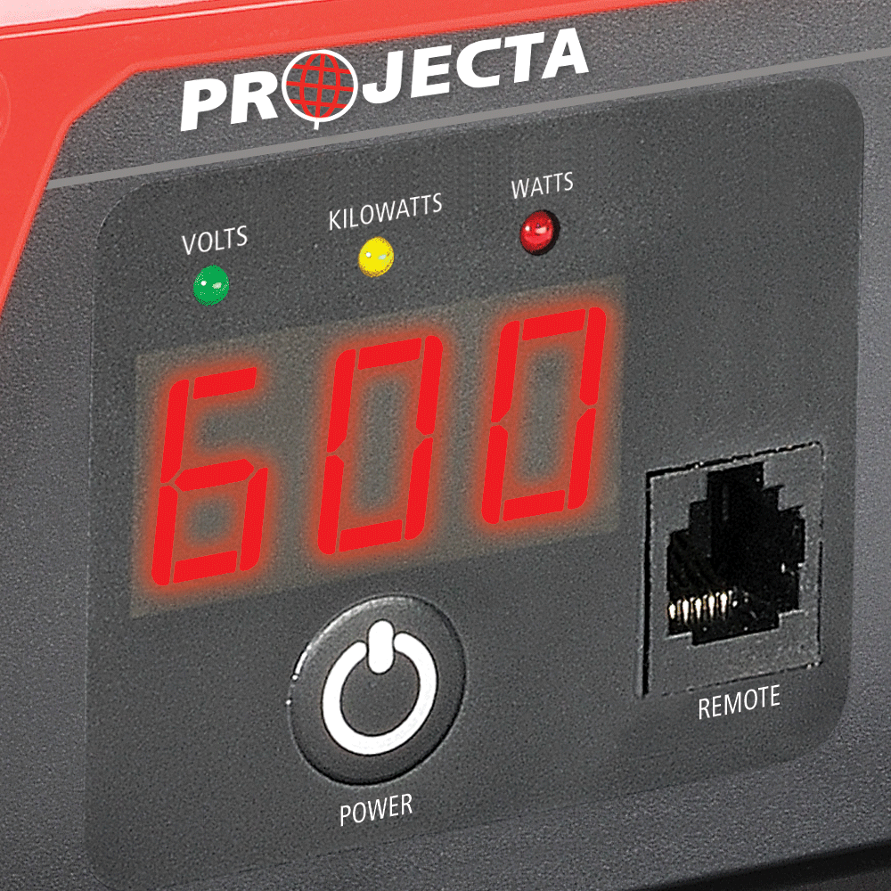 PW600 12VOLT 600W PROJECTA PRO-WAVE PURE SINE WAVE INVERTER - A1 ...