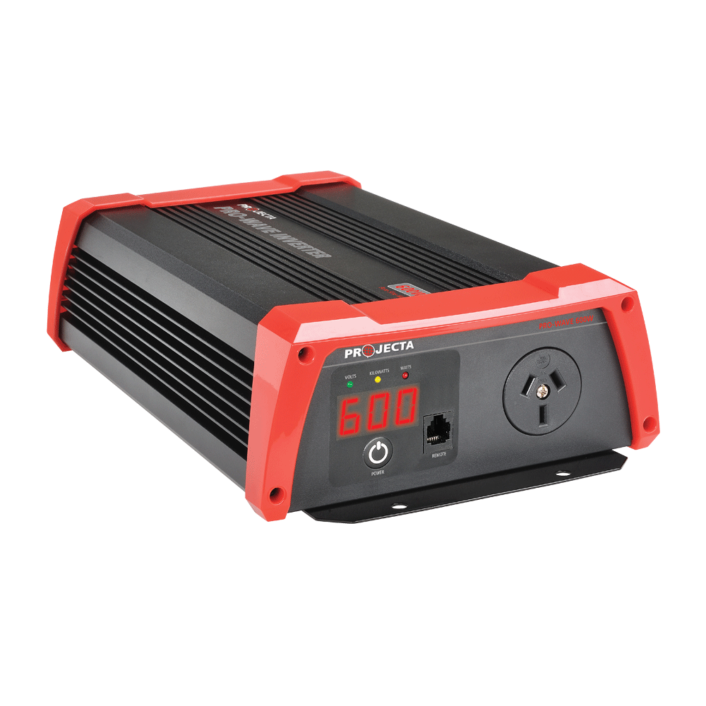 PW600 12VOLT 600W PROJECTA PRO-WAVE PURE SINE WAVE INVERTER - A1 ...