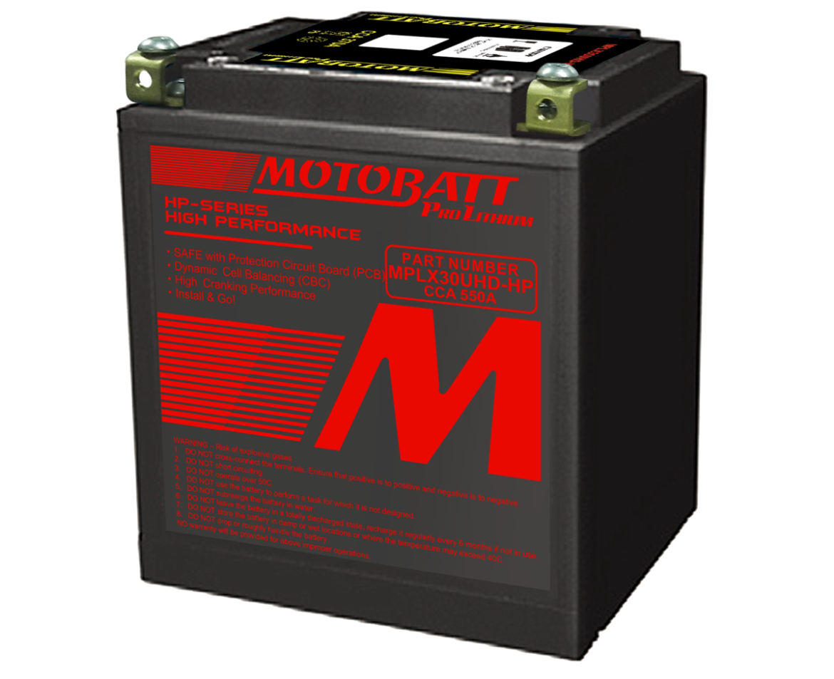 ZZMPLX30UHD-HP MPLX30UHD-HP - 13.2VOLT 540AH MOTOBATT BLACK LITHIUM ...