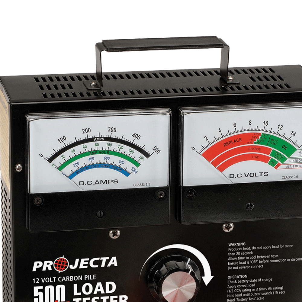 HPBLT200 12V 500AH PROJECTA VARIABLE CARBON PILE BATTERY LOAD TESTER ...