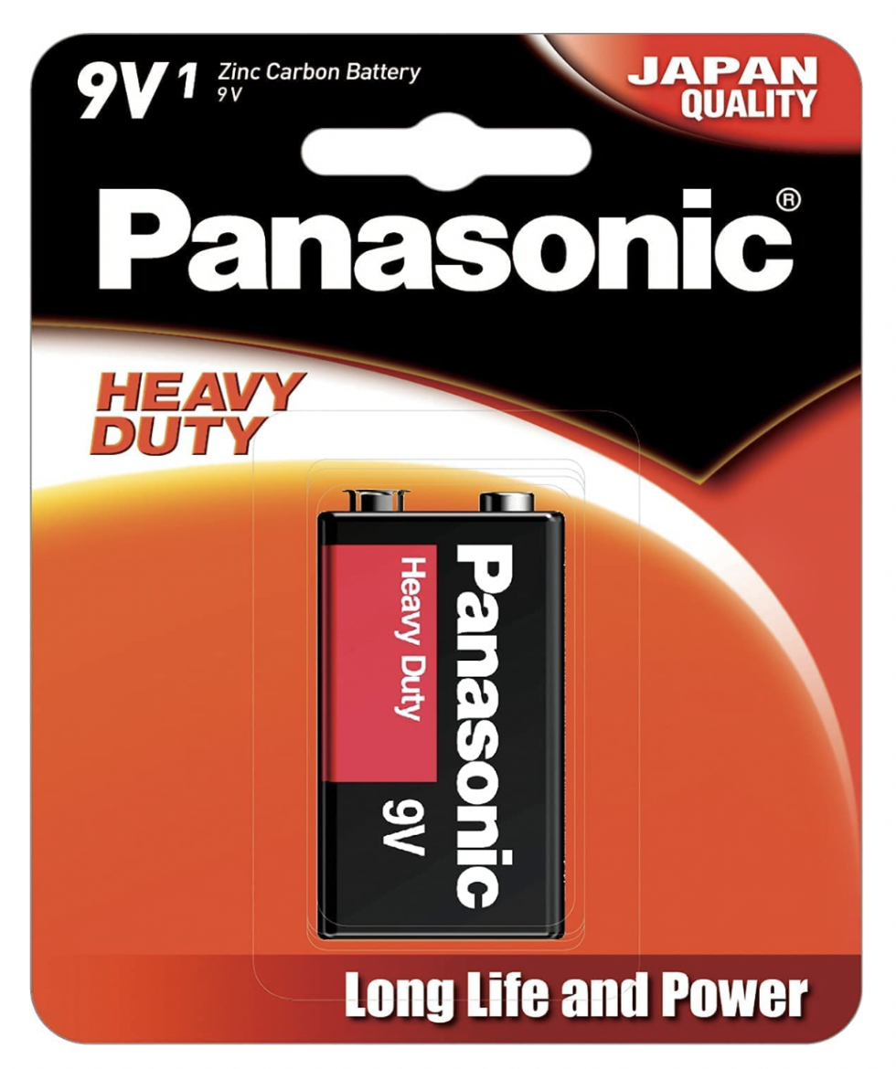 BS6F22DP1B 9V RED PANASONIC HEAVY DUTY BATTERY - A1 Batterypro Queensland Australia