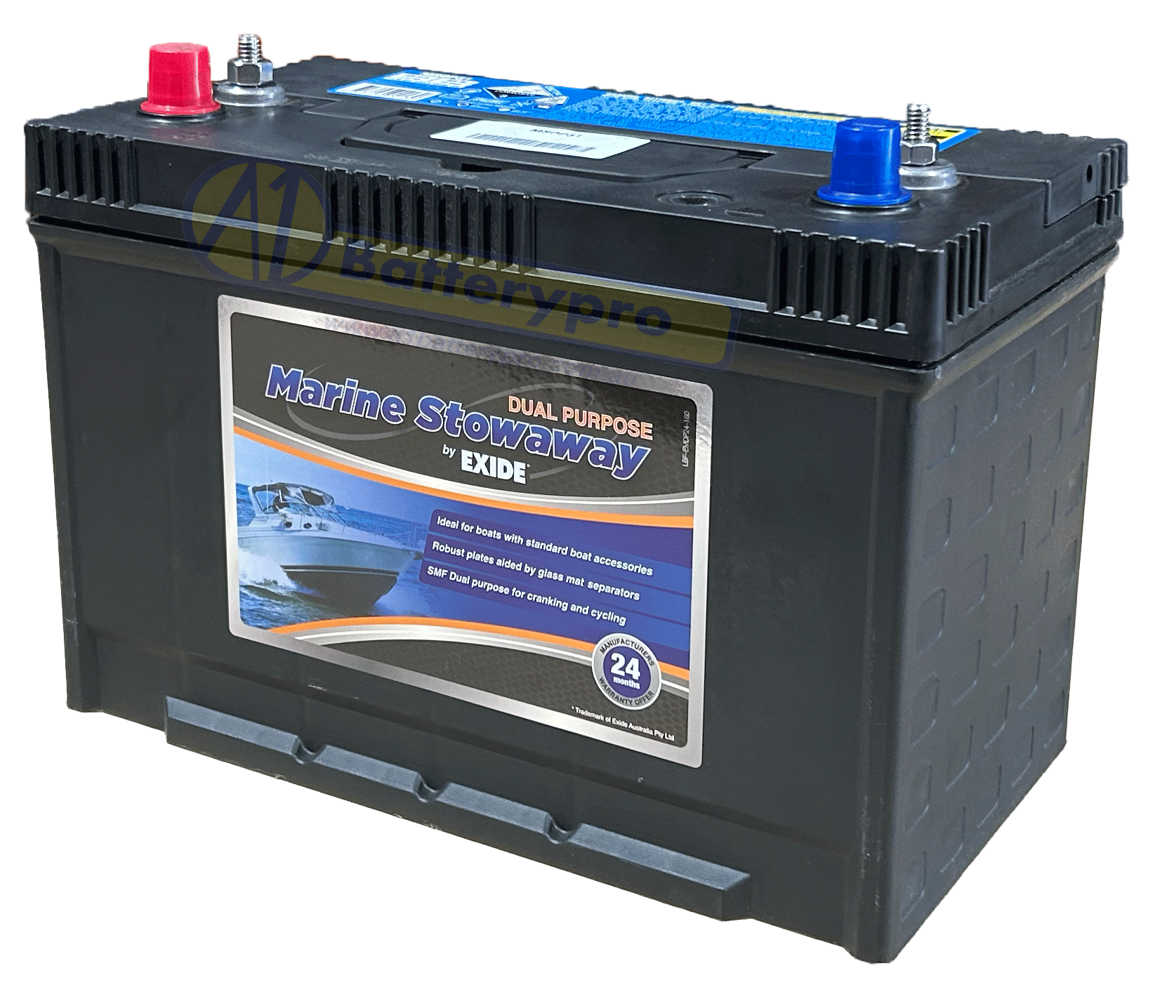 MSDP31 MSDP31 - 12VOLT 830CCA 110AH EXIDE DUAL PURPOSE DEEP CYCLE ...