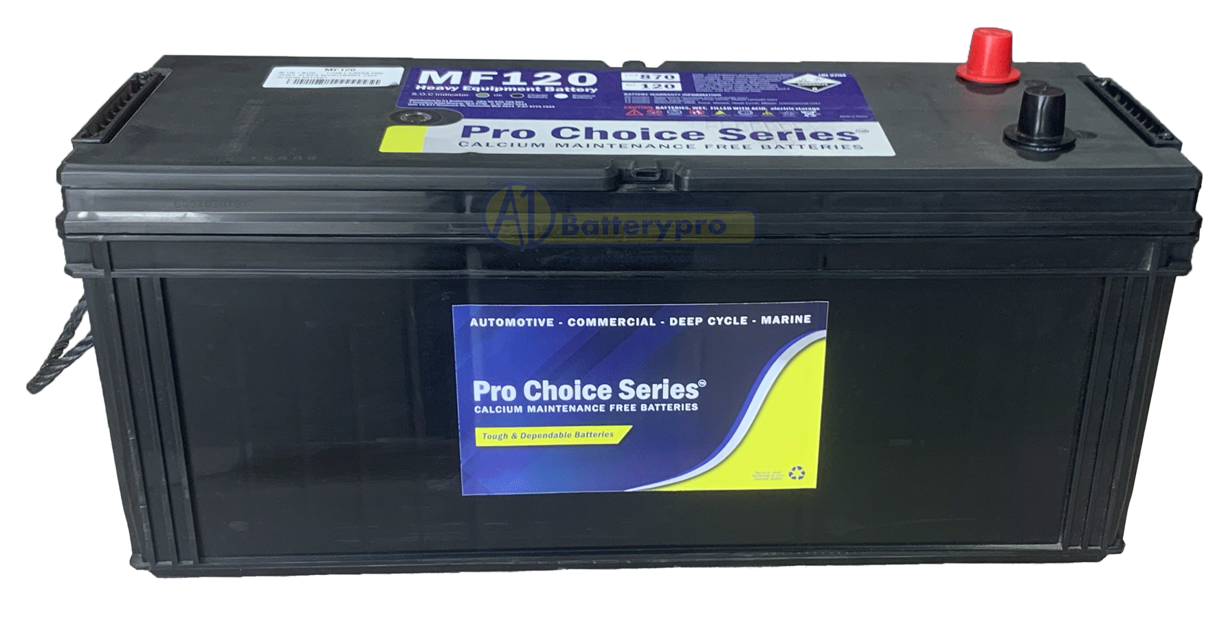 MF120 MF120 / N120 - 12VOLT 870CCA PRO CHOICE SERIES MAINTENANCE FREE ...