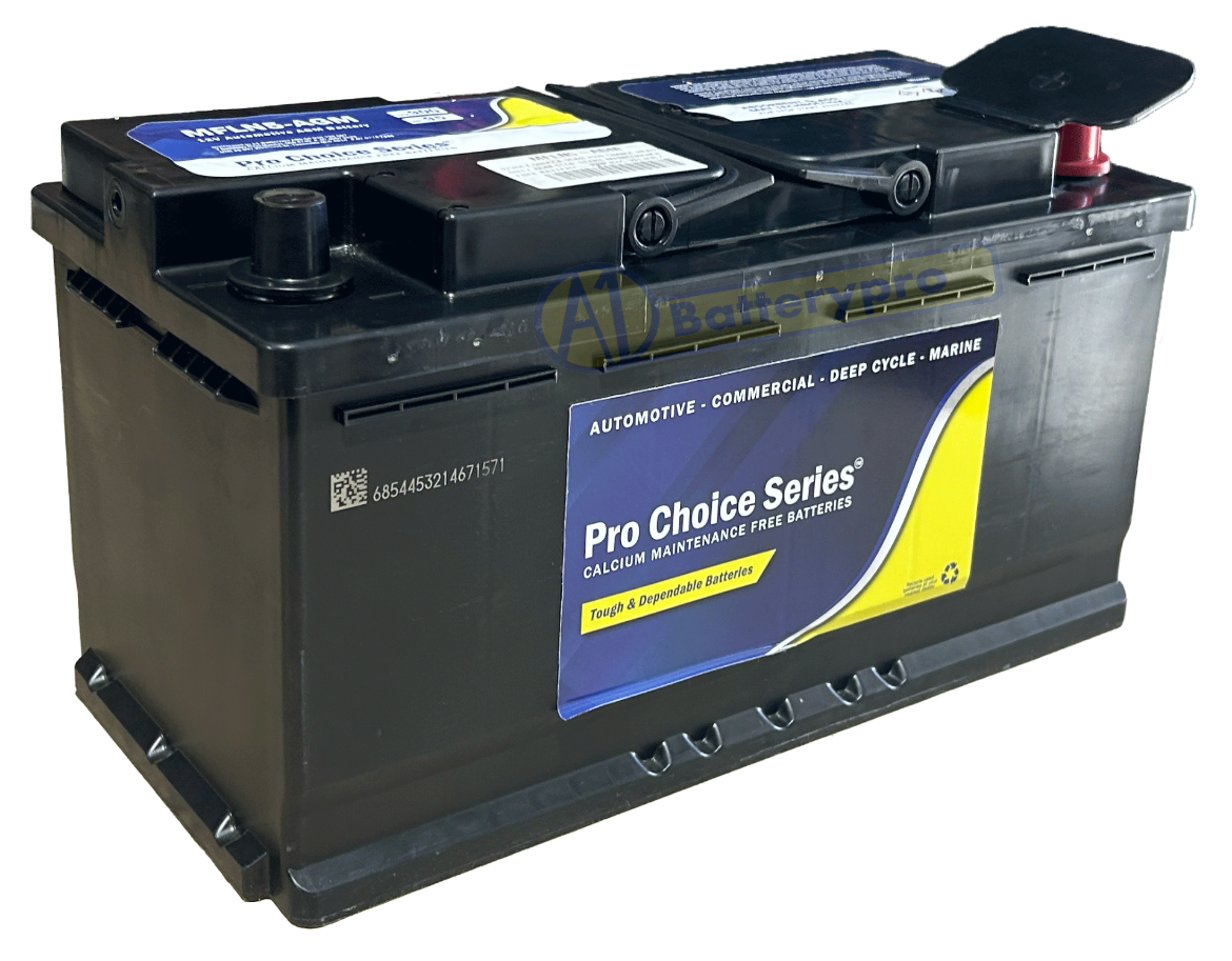 MFLN5-AGM LN5-AGM - 12VOLT 900CCA 95AH PRO CHOICE HEAVY DUTY AGM STOP START MAINTENANCE FREE ...