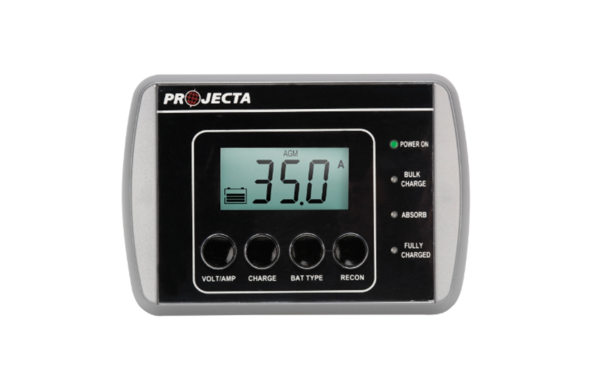 ICREMOTE FLUSH MOUNT REMOTE UNIT FOR PROJECTA INTELLI CHARGERS - A1 Batterypro Queensland Australia