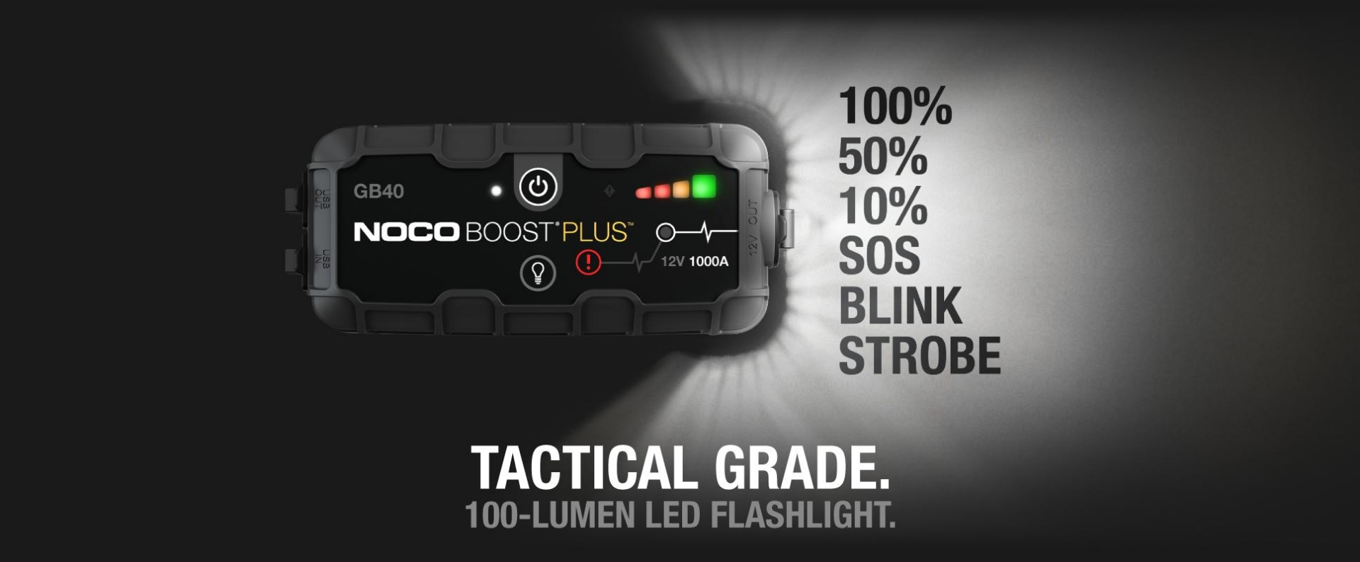 GB40 NOCO BOOST PLUS 1000A 12V LITHIUM-ION JUMP STARTER - A1 Batterypro ...