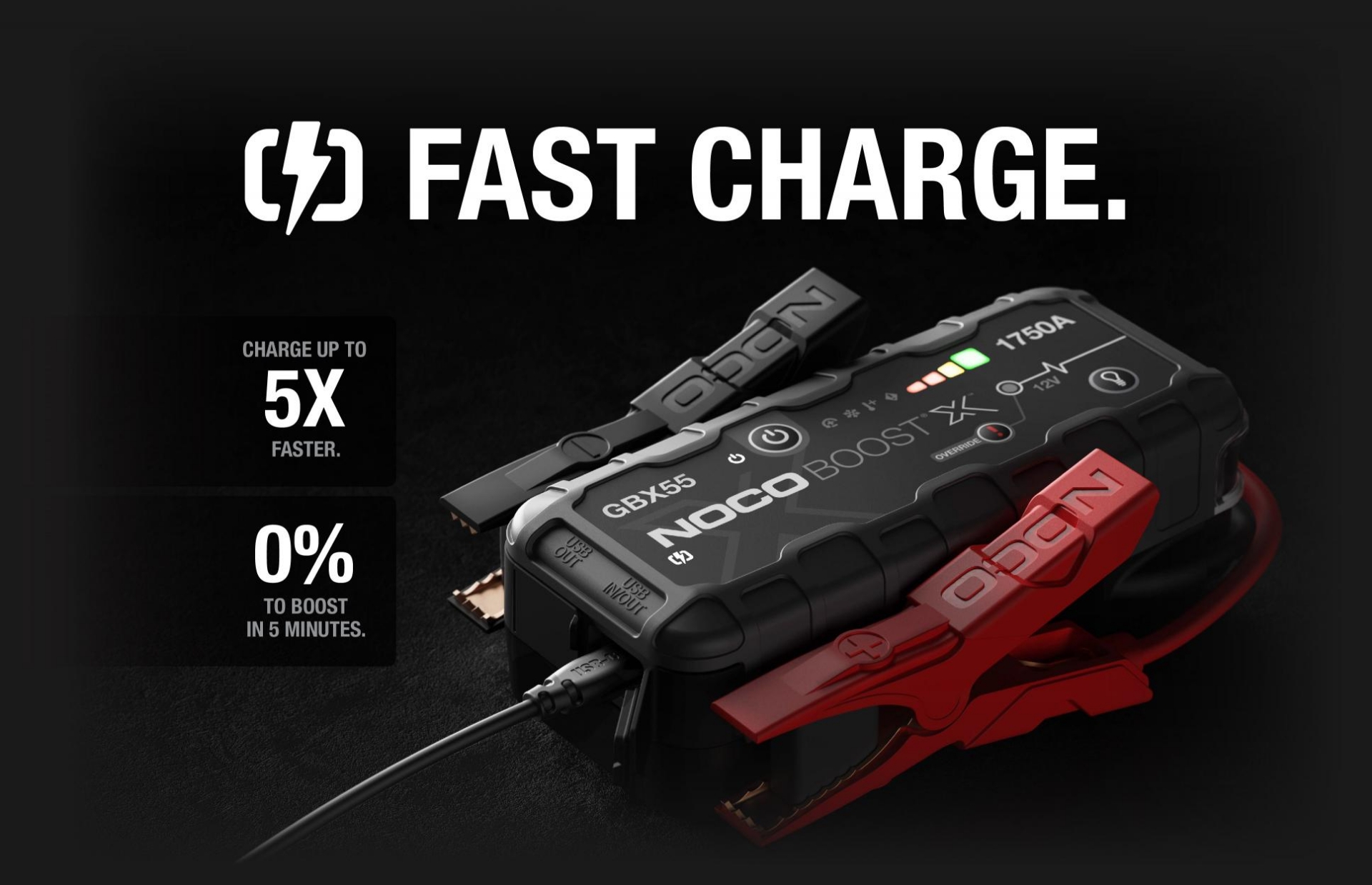 GBX55 NOCO 12V 1750A BOOST X LITHIUM-ION JUMP STARTER - A1 Batterypro ...