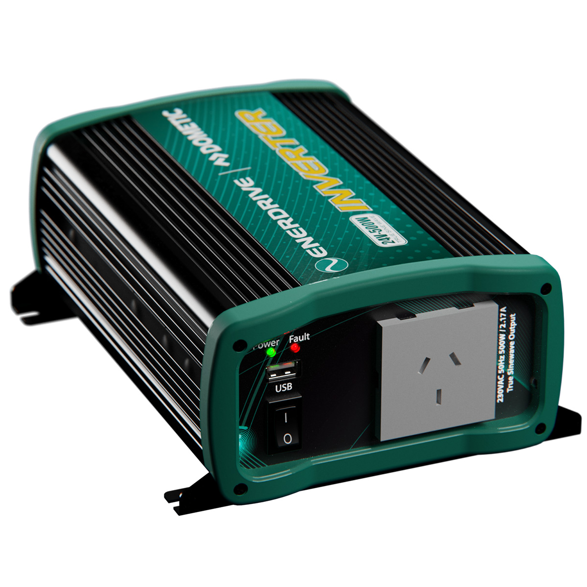 EN1105S-24 24V 500W ENERDRIVE EPOWER PURE SINE WAVE INVERTER - A1 ...