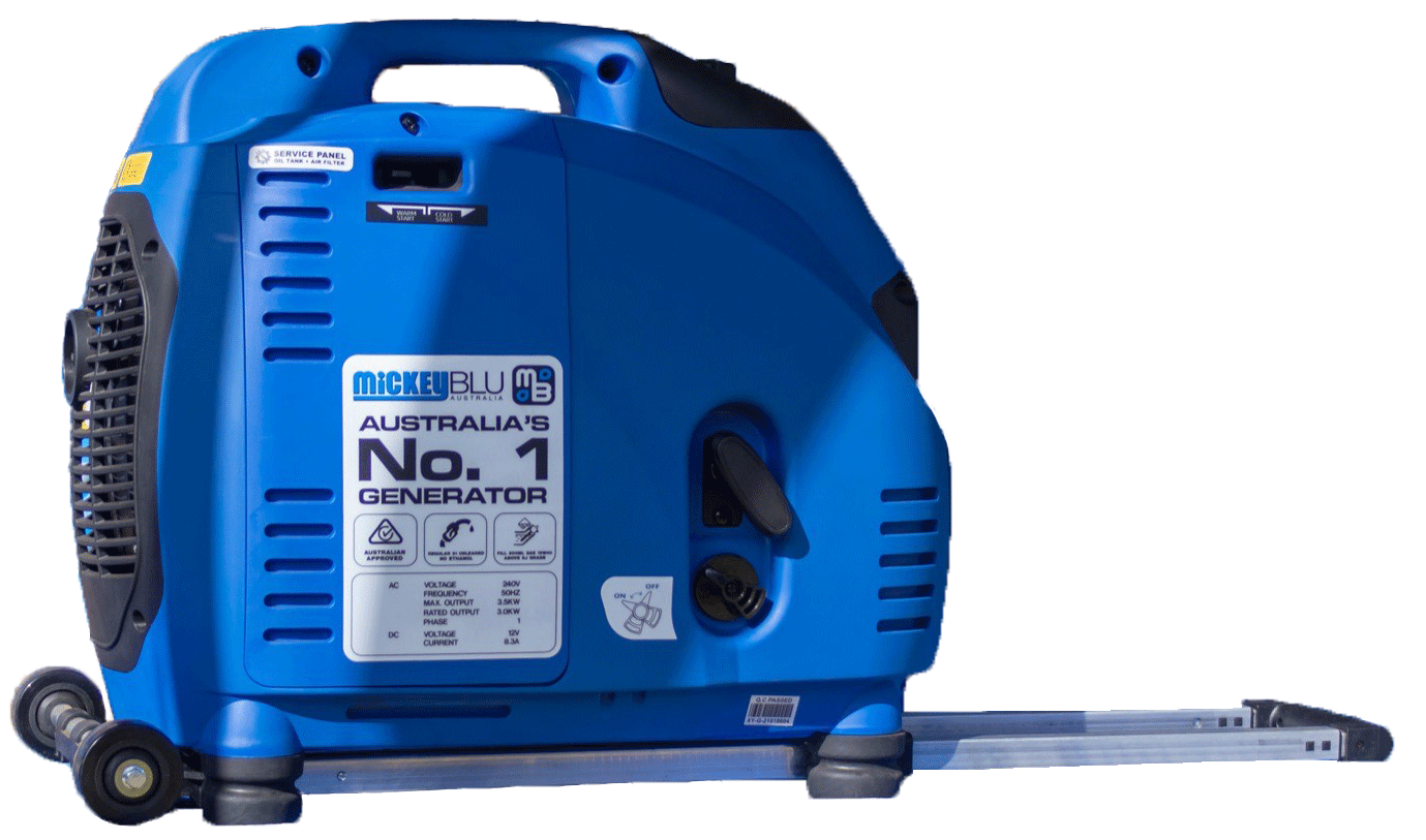 MB3.5KVA MICKEYBLU 3.5KVA INVERTER GENERATOR - A1 Batterypro Queensland ...