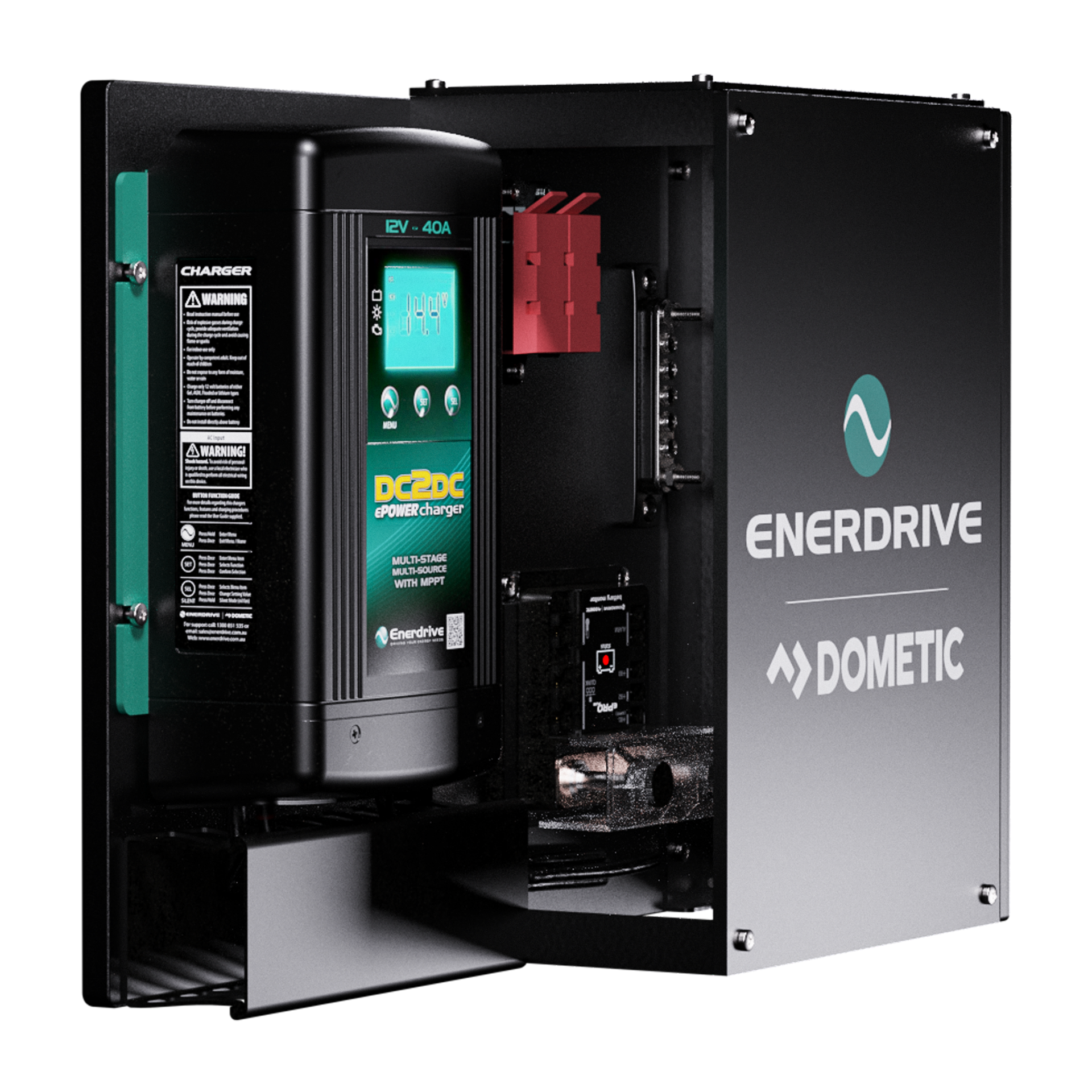 K-EXPLORER-01-R ENERDRIVE RIGHT MOUNT EXPLORER 01 SYSTEM - 40A DC-DC ...