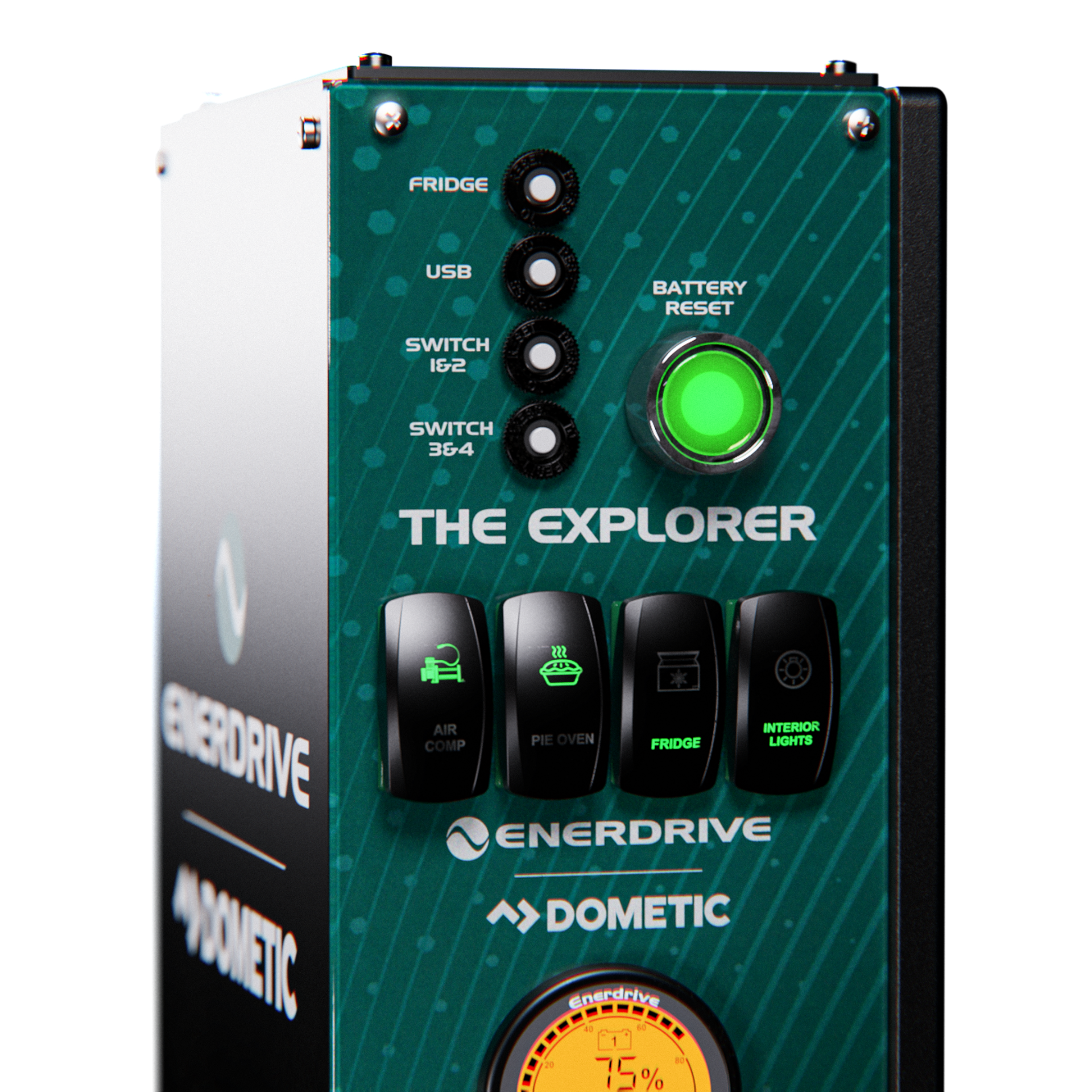 K-EXPLORER-01-R ENERDRIVE RIGHT MOUNT EXPLORER 01 SYSTEM - 40A DC-DC ...