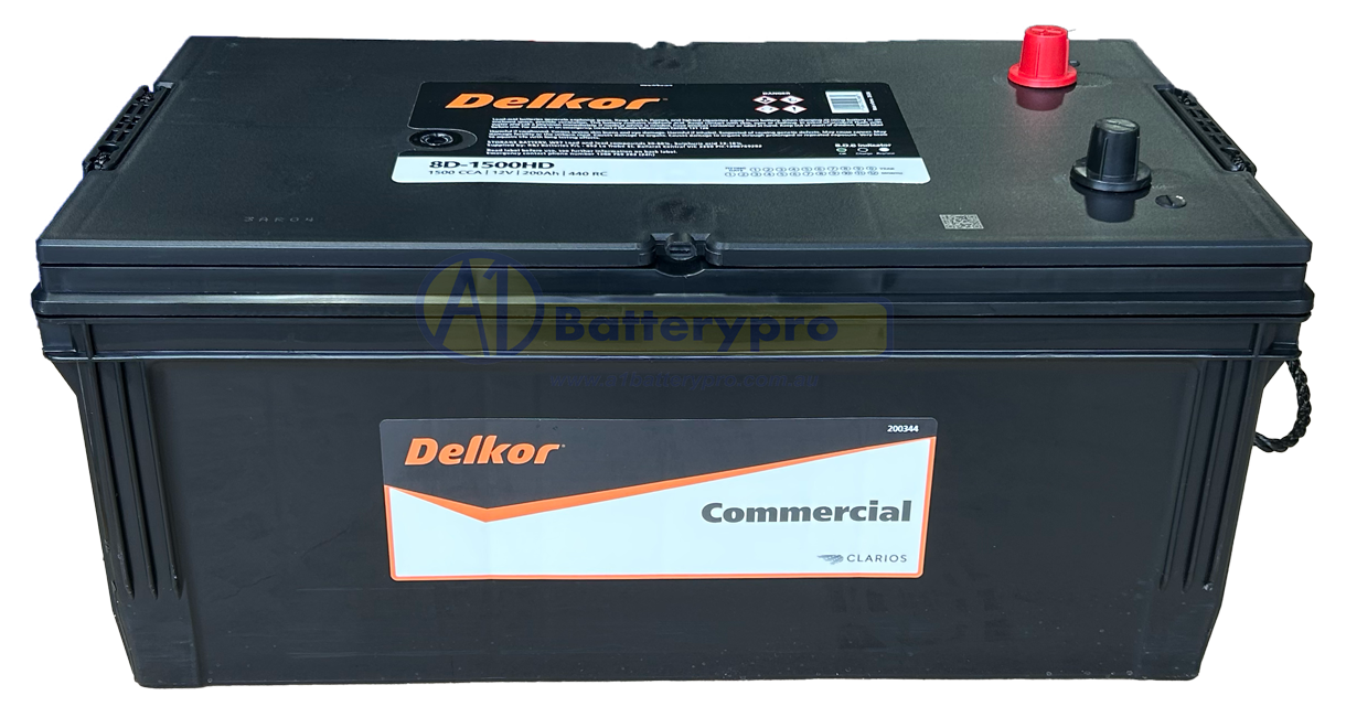 AL8D-1500HD 8D-1500 - 12VOLT 1500CCA 210AH DELKOR EXTRA HEAVY ...