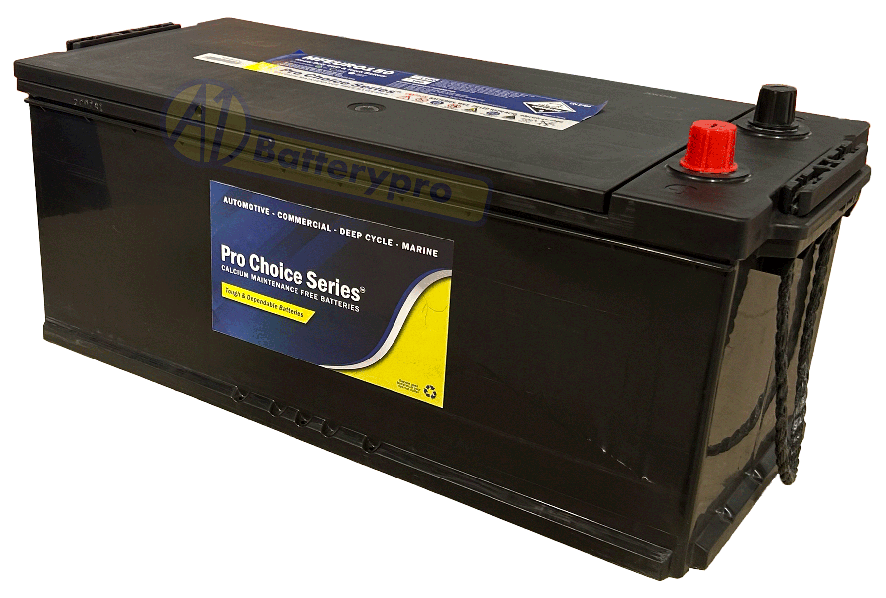 MFEURO150 EURO150 - 12VOLT 1100CCA 180AH PRO CHOICE SERIES MAINTENANCE ...