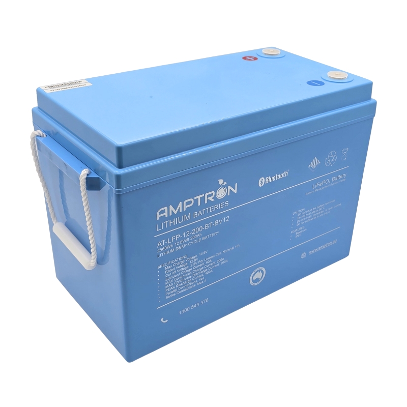 AT LFP 12 200 BT BV12 12VOLT 200AH 200A BMS 2560WH CAPACITY AMPTRON