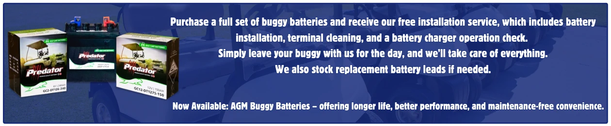 Golf Buggy Batteries - A1 Batterypro Queensland Australia